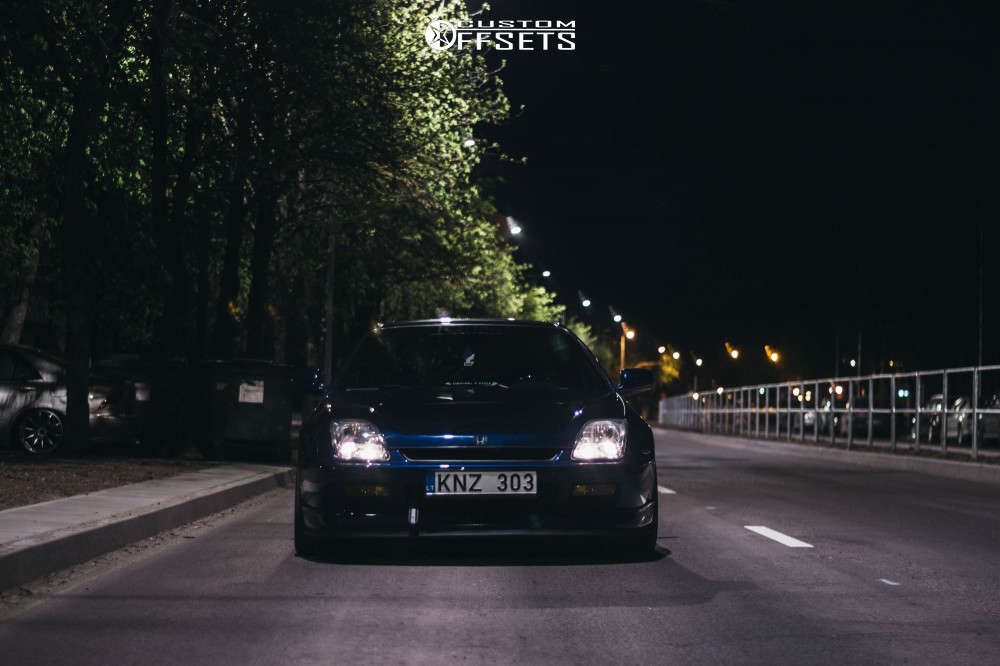 1997 Honda Prelude with 18x8 35 BBS Lm and 215/40R18 Farroad Frd26 and ...