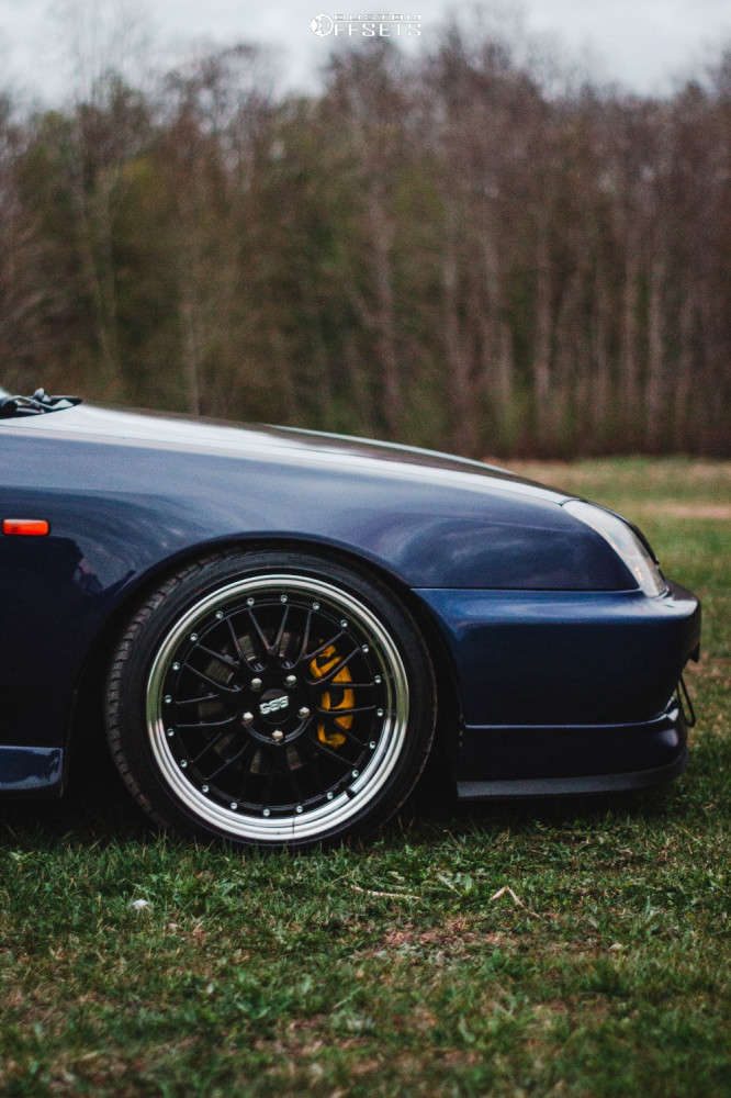 1997 Honda Prelude with 18x8 35 BBS Lm and 215/40R18 Farroad Frd26 and ...