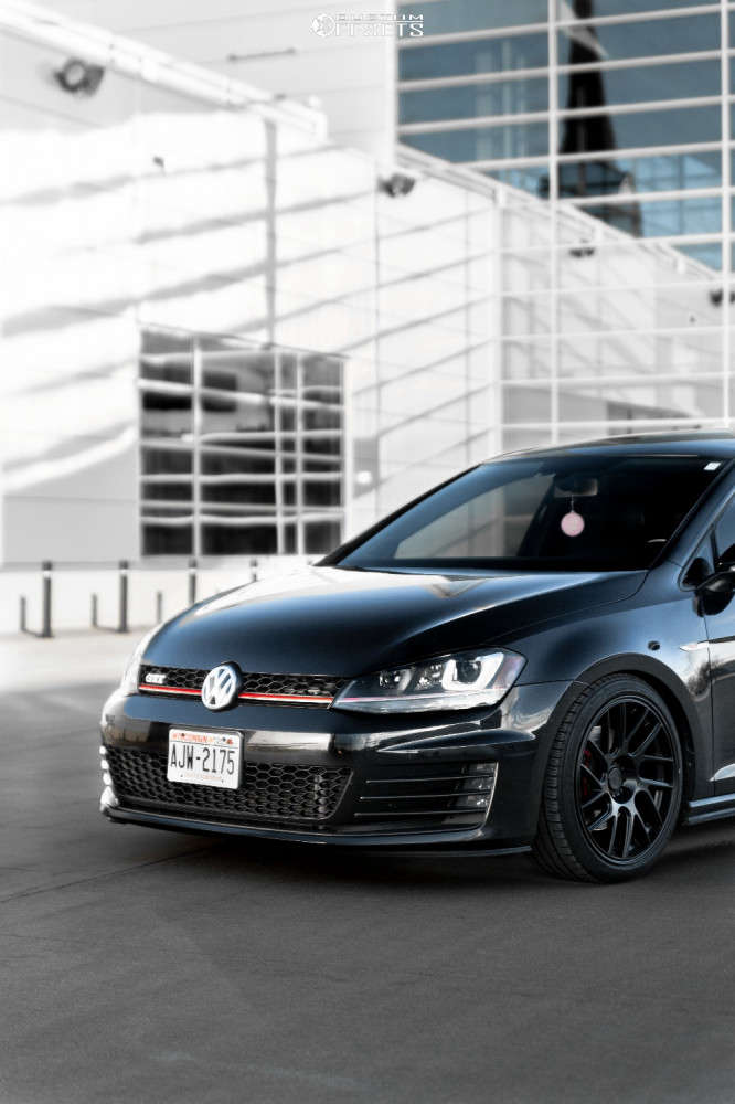 2016 Volkswagen GTI Flush Coilovers | Custom Offsets