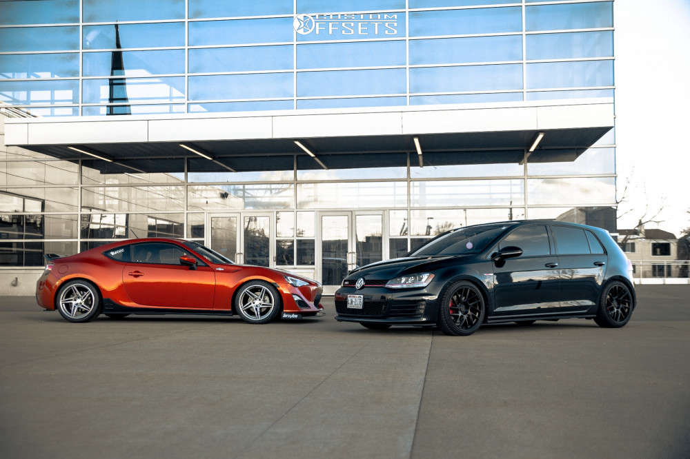 2016 Volkswagen GTI Flush Coilovers | Custom Offsets