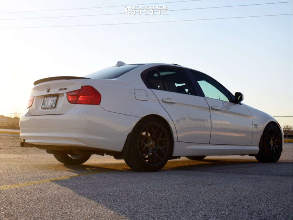 2009 BMW 328i XDrive with 18x8.5 35 Superspeed SS03 and 245/35R18 ...