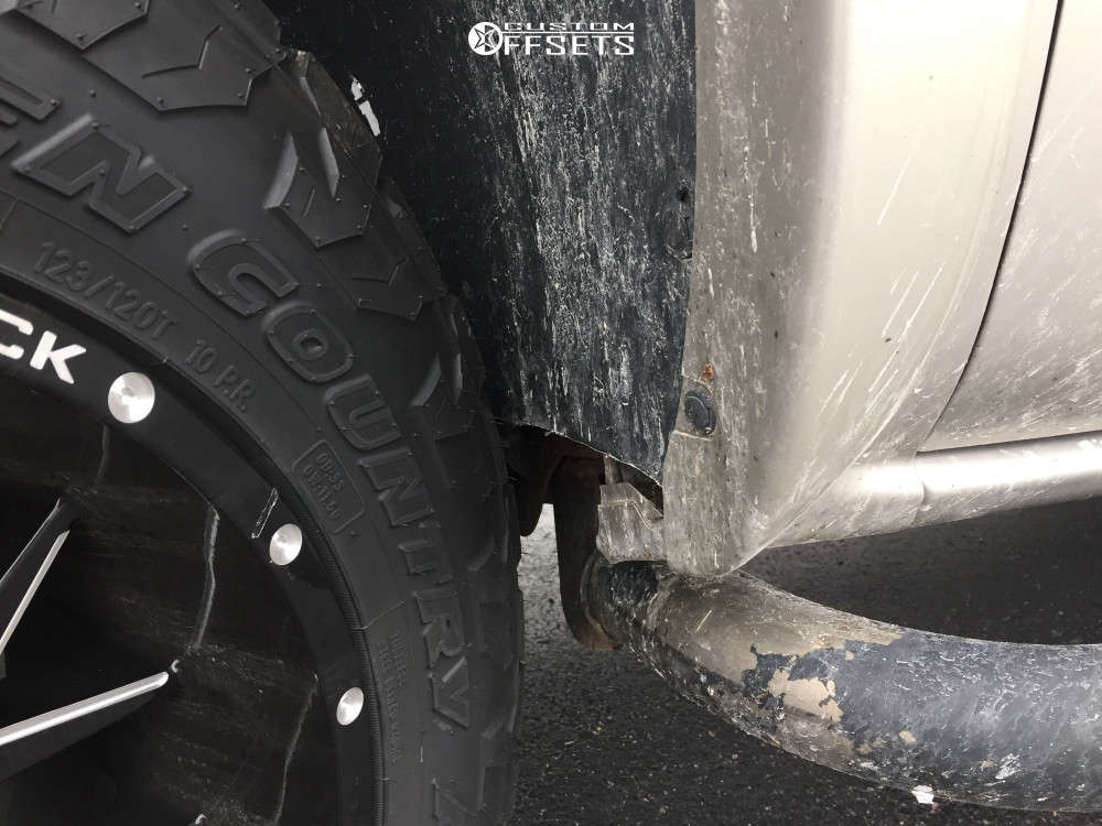 2005 Chevrolet Silverado 1500 with 20x10 -19 Hardrock Affliction and ...