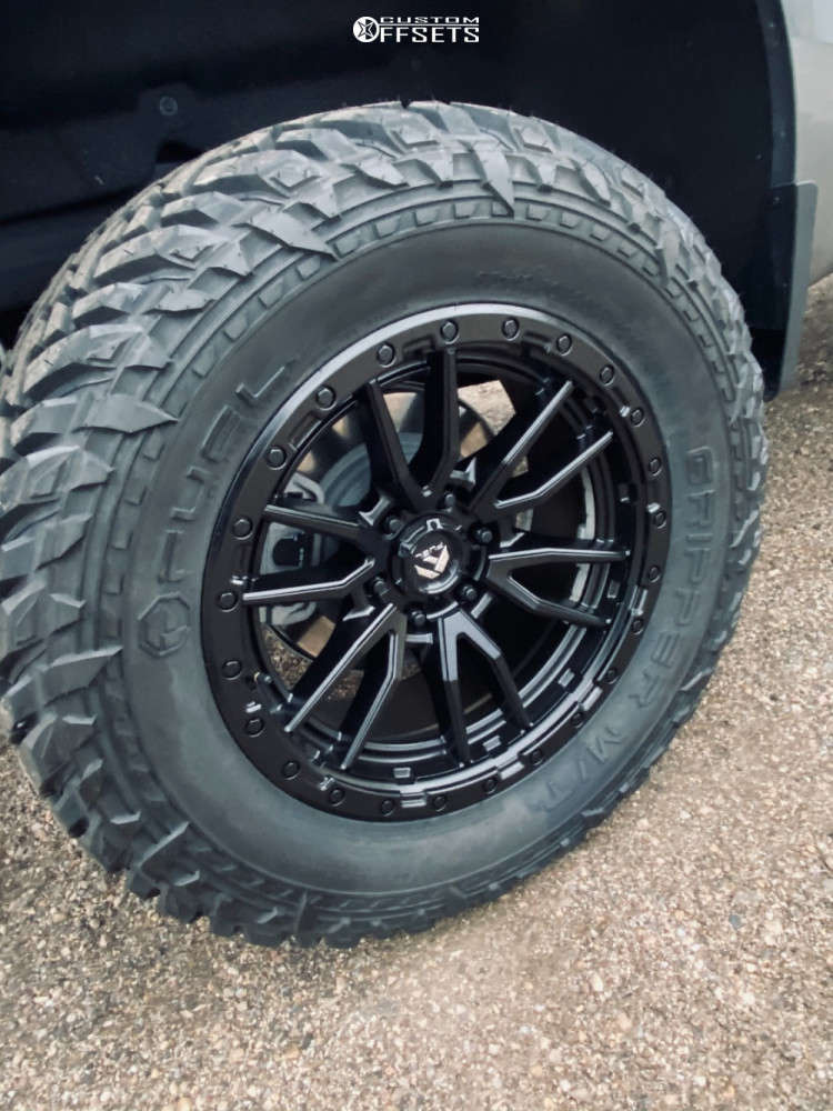 2020 Chevrolet Silverado 1500 with 20x9 0 Fuel Rebel and 35/12.5R20 ...