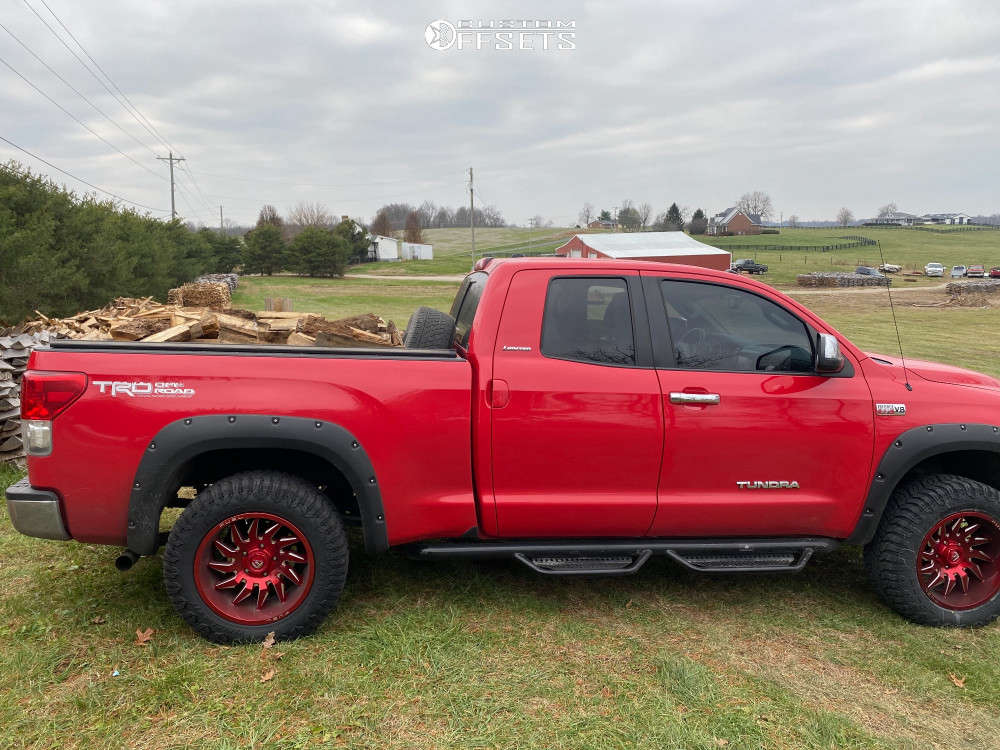 2008 Toyota Tundra Red