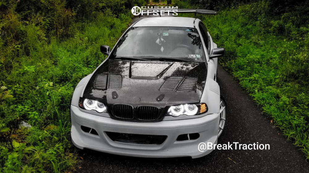 2003 BMW 325Ci with 19x10.5 22 ESR Rf2 and 275/35R19 Federal SS595 and ...