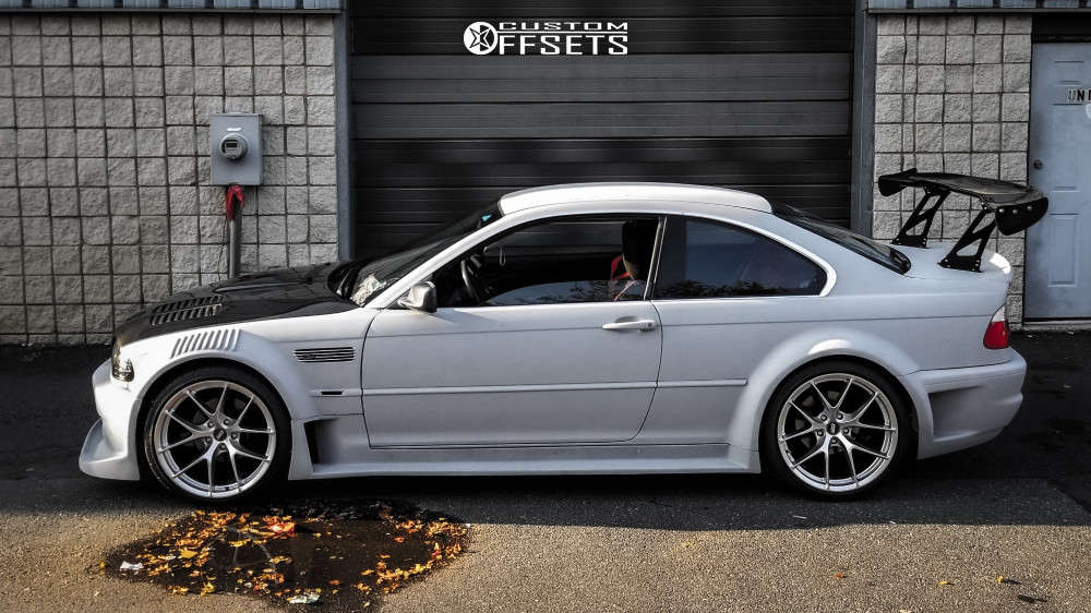 2003 BMW 325Ci with 19x10.5 22 ESR Rf2 and 275/35R19 Federal SS595 and ...
