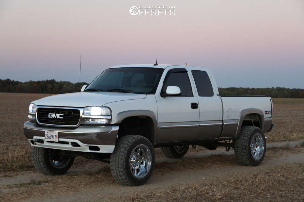 2002 GMC Sierra 1500 with 20x12 -44 RBP 73r and 33/12.5R20 Federal ...