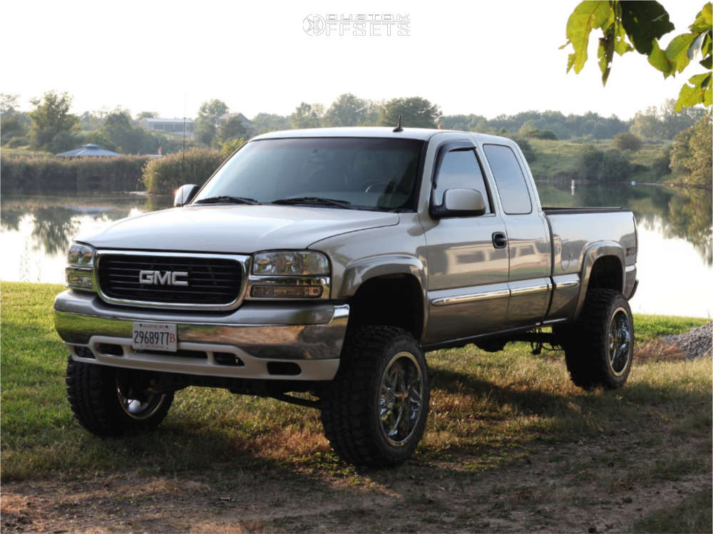 2002 GMC Sierra 1500 with 20x12 -44 RBP 73r and 33/12.5R20 Federal ...