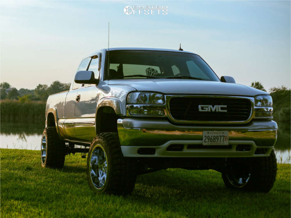 2002 GMC Sierra 1500 with 20x12 -44 RBP 73r and 33/12.5R20 Federal ...