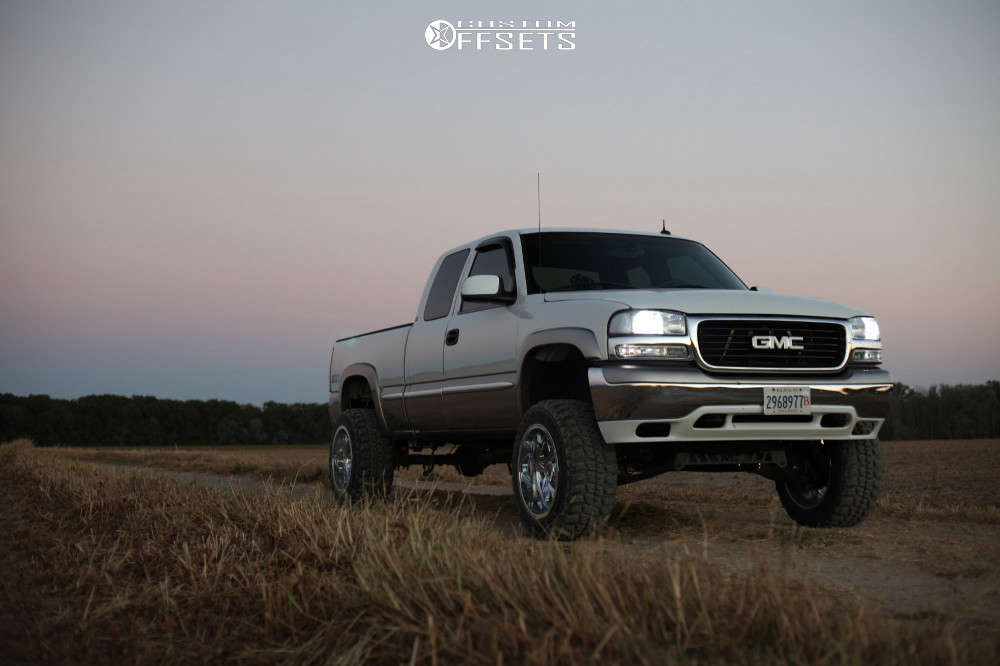 2002 GMC Sierra 1500 with 20x12 -44 RBP 73r and 33/12.5R20 Federal ...