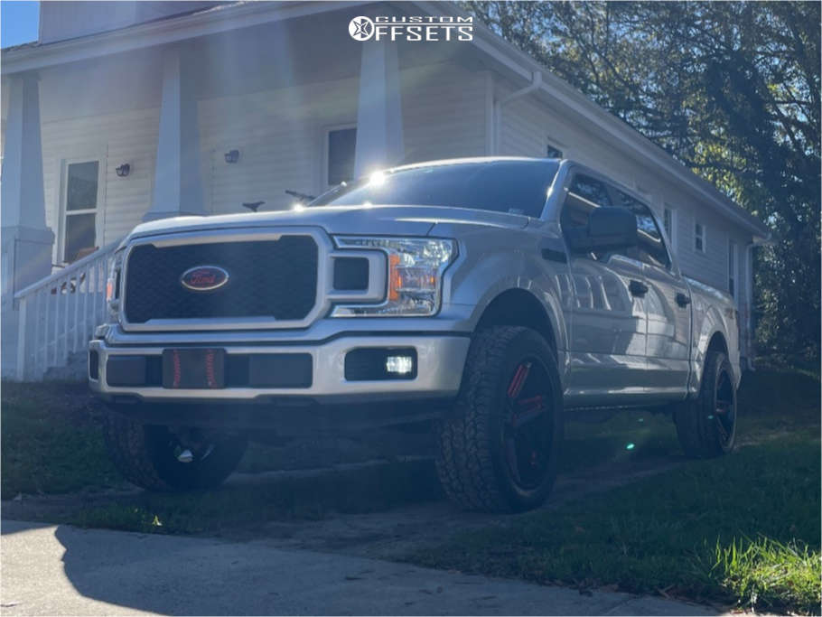 2019 Ford F-150 with 22x10 -19 Vision Razor and 305/45R22 Hankook ...