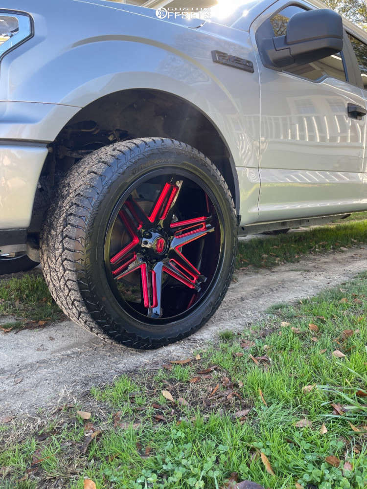 2019 Ford F-150 with 22x10 -19 Vision Razor and 305/45R22 Hankook ...
