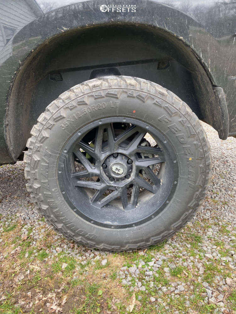 2020 Ram 1500 Classic with 20x10 -25 Vision Spyder and 35/12.5R20 ...