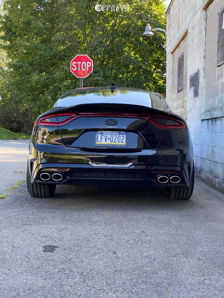 2019 Kia Stinger with 20x8.5 40 TSW Sprint and 245/35R20 Nankang Ns-20 ...
