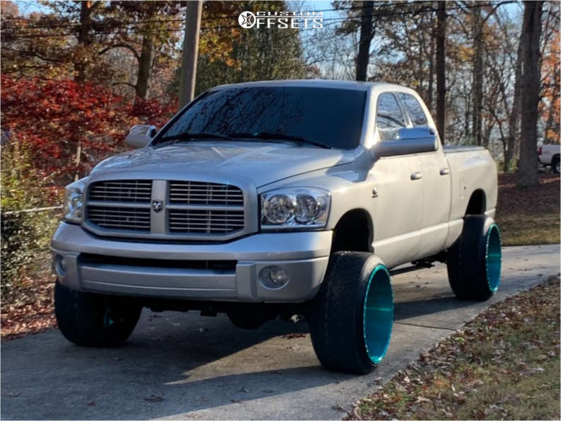 2008 Dodge Ram 2500 with 24x14 -73 American Force Octane Ss and 305 ...
