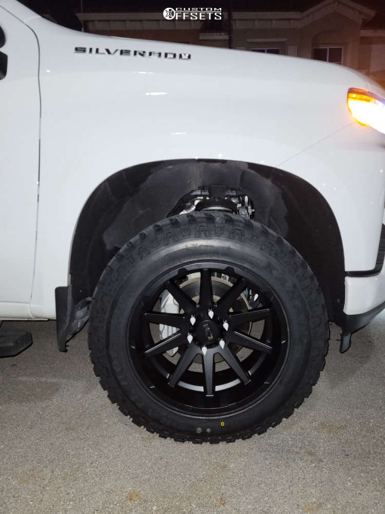 2019 Chevrolet Silverado 1500 with 20x10 -19 Alloy Ion Style 143 and ...