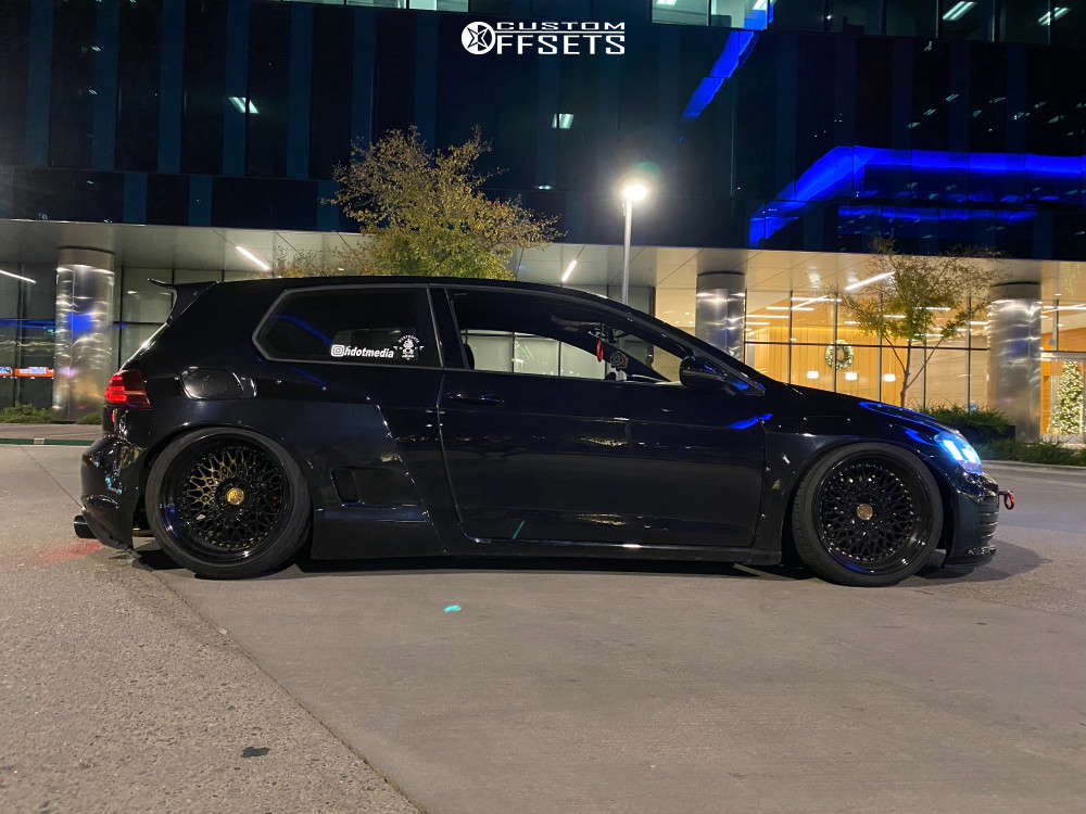 2016 Volkswagen GTI with 18x10.5 -5 Revolve 3 Piece and 265/35R18 Toyo ...