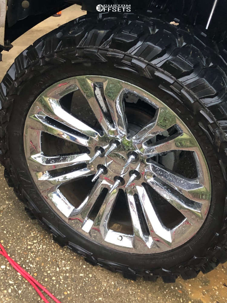 2000 Chevrolet Silverado 1500 with 24x10 32 Rev Replicas Escalade 585 ...