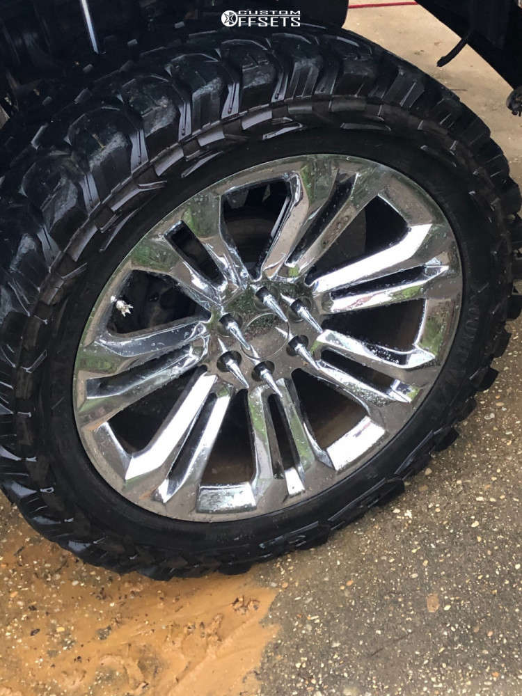 2000 Chevrolet Silverado 1500 with 24x10 32 Rev Replicas Escalade 585 ...