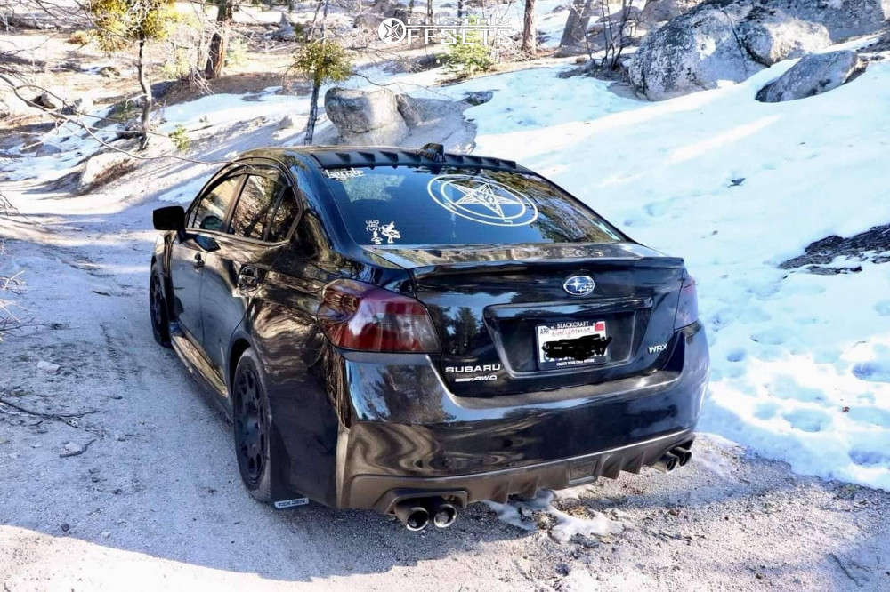 2018 Subaru WRX with 17x8 38 Method Mr502 and 245/40R17 Continental ...