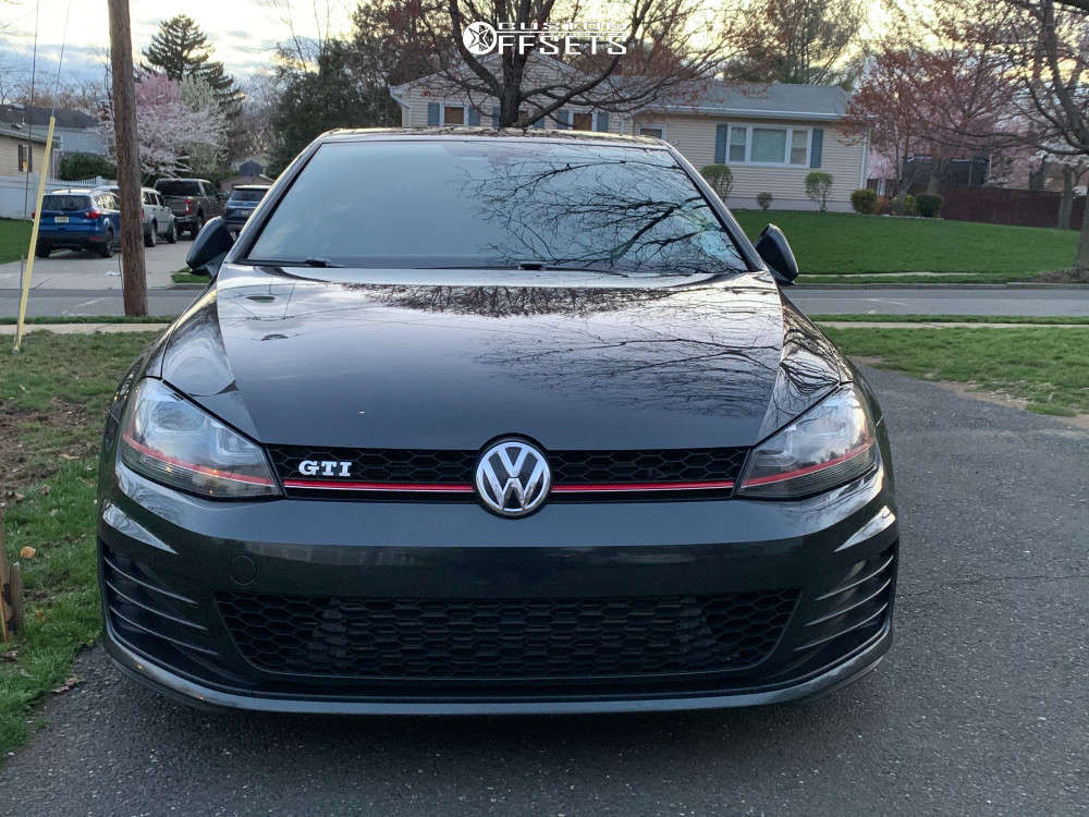 2015 Volkswagen GTI with 19x8.5 42 TSW Sebring and 235/35R19 ...