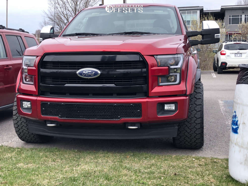 2017 Ford F-150 with 20x12 -51 Vision Bomb and 305/50R20 General ...