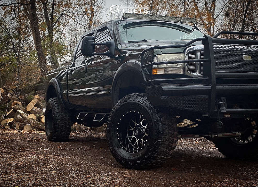 2000 Ford F-250 Super Duty with 20x12 -44 Moto Metal Mo986 and 40/15 ...