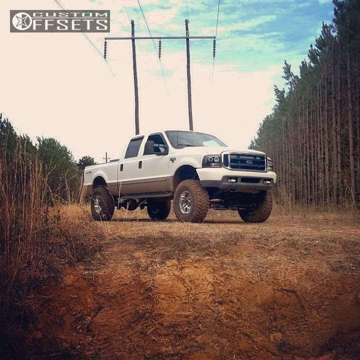 1999 Ford F-250 Super Duty with 17x9 -12 Moto Metal MO951 and 37/12 ...