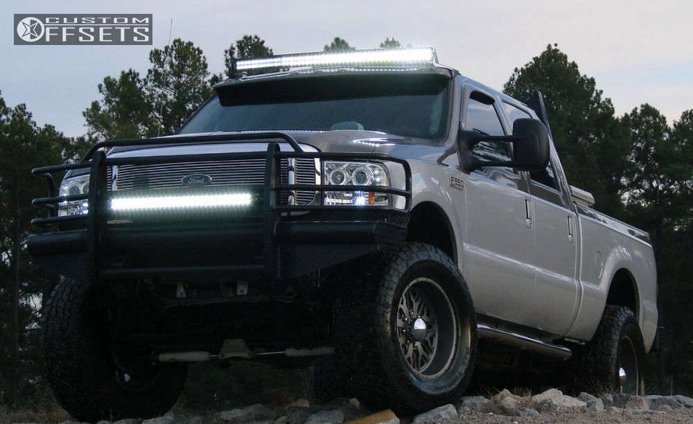 2001 Ford F-250 Super Duty with 20x10 -5 USA Forged 504 Warhawk and 355 ...