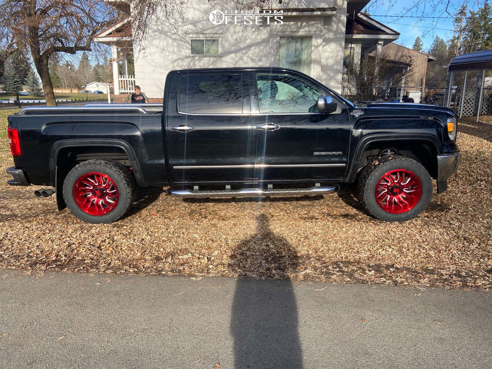 2014 GMC Sierra 1500 with 20x10 -18 XD Xd858 and 33/12.5R20 Venom Power ...