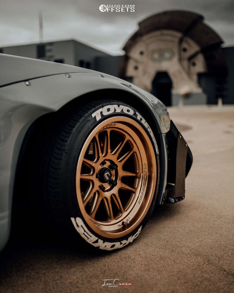 1991 Nissan 240SX with 18x9.5 10 Cosmis Racing Xt-206r and 275/40R18 ...