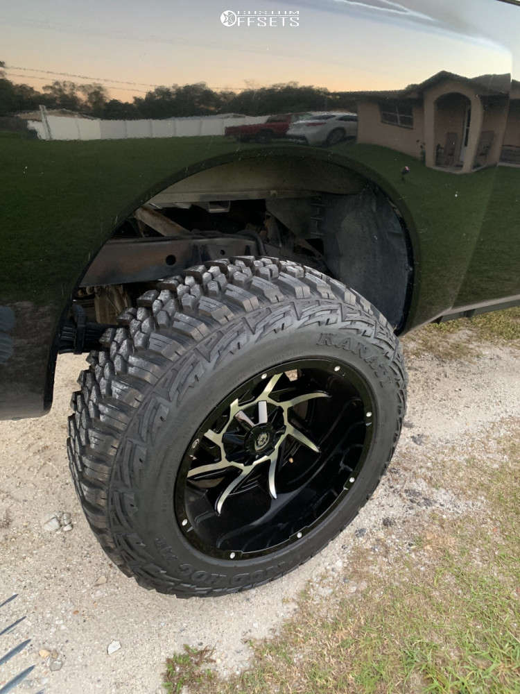 2004 Nissan Titan with 20x12 -51 Vision Prowler and 35/12.5R20 Kanati ...