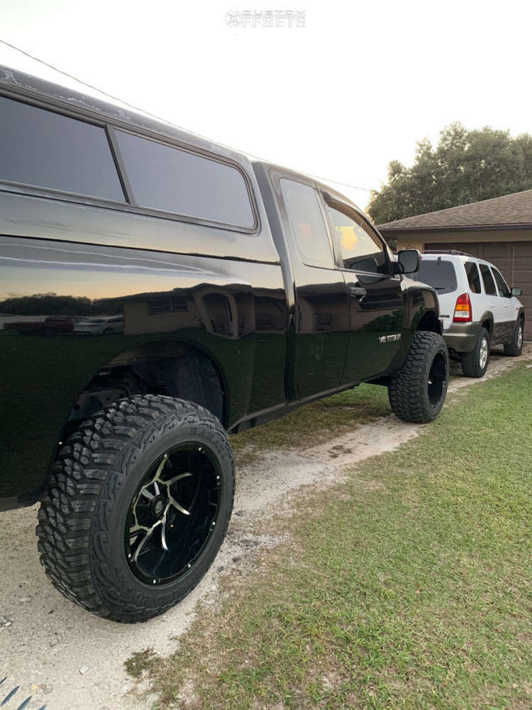 2004 Nissan Titan with 20x12 -51 Vision Prowler and 35/12.5R20 Kanati ...