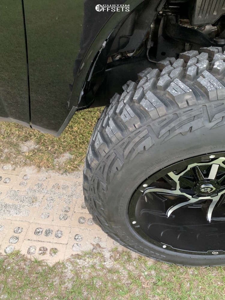 2004 Nissan Titan with 20x12 -51 Vision Prowler and 35/12.5R20 Kanati ...