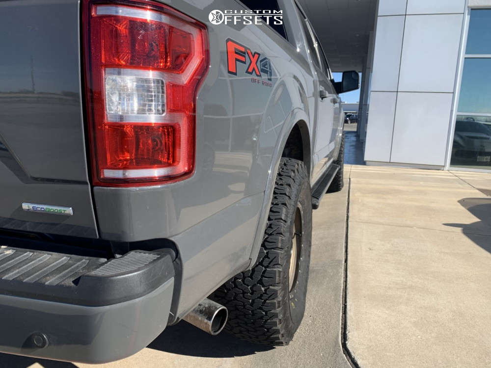 2018 Ford F-150 with 17x8.5 0 Raceline Clutch and 315/70R17 BFGoodrich ...