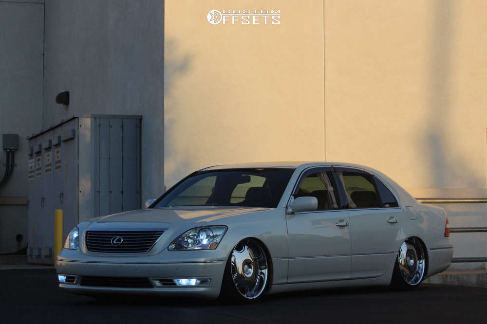 2004 Lexus LS430 with 20x9.5 -5 Lowenhart LDR and 225/35R20 Falken ...