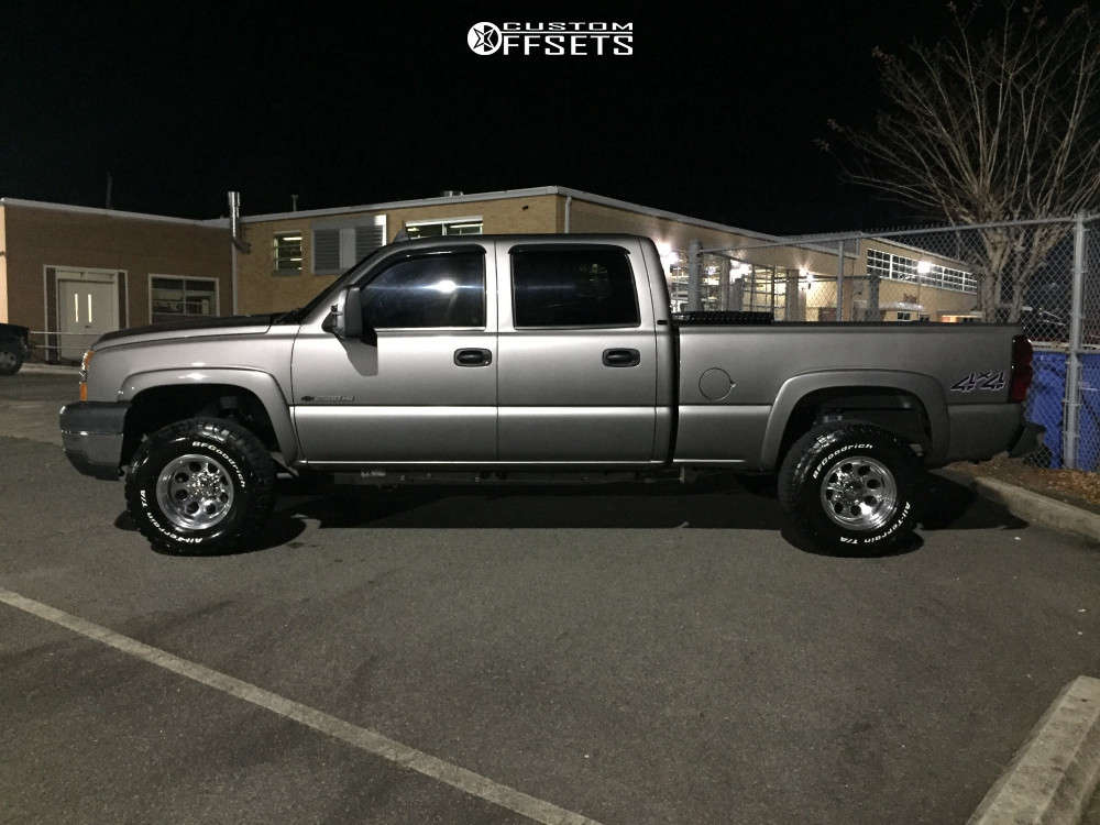 2006 Chevrolet Silverado 2500 HD with 16x10 -38 Alloy Ion Style 171 and ...