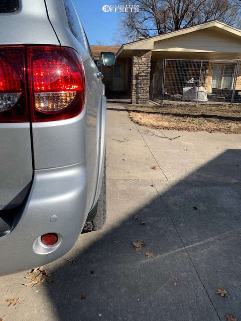 2020 Toyota Sequoia with 17x8.5 25 Method Mr313 and 285/70R17 Falken ...