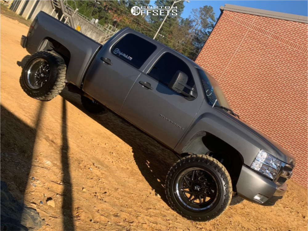 2008 Chevrolet Silverado 1500 with 24x14 -76 Dropstars 657bm and 38/13 ...