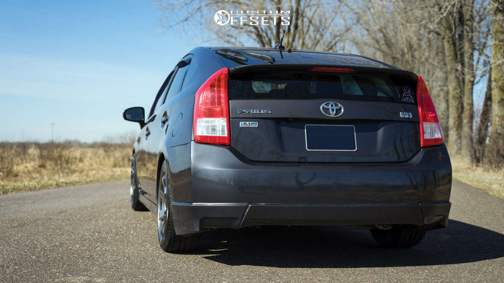 2011 Toyota Prius with 17x8 35 AVID1 AV6 and 215/45R17 Hankook V12 and ...