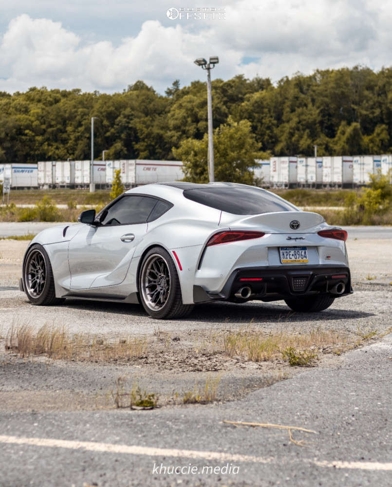 2020 Toyota Supra with 19x10 27 ADV.1 ADV7 and 275/35R19 Michelin Pilot ...