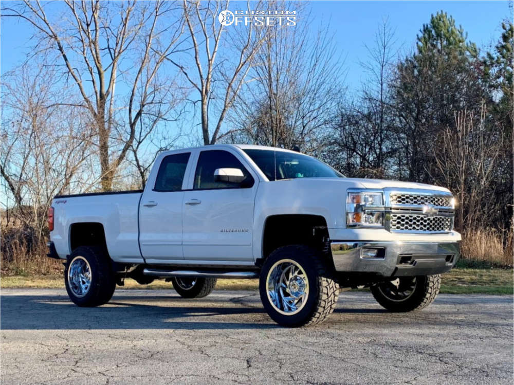 2015 Chevrolet Silverado 1500 with 20x12 -44 RBP 66r and 33/12.5R20 ...
