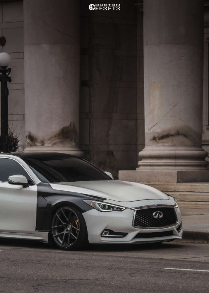2017 INFINITI Q60 with 20x11 35 ADV.1 ADV5.0 M.V1 SL and 265/35R20 ...