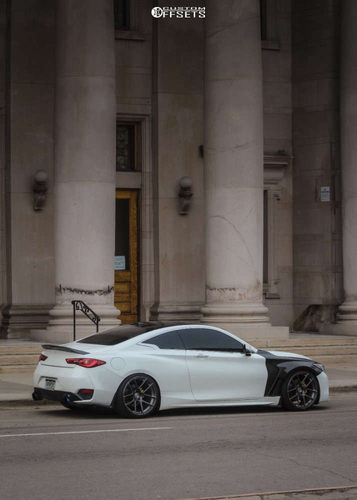 2017 INFINITI Q60 with 20x11 35 ADV.1 ADV5.0 M.V1 SL and 265/35R20 ...