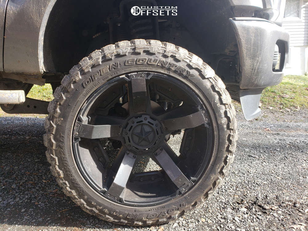 2013 Ford F-250 Super Duty with 24x14 -76 XD Rockstar Ii and 37/13.5R24 ...