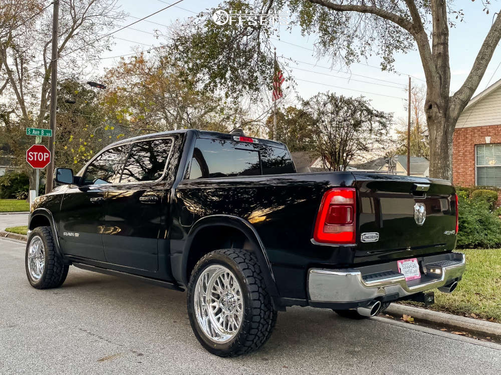 2020 Ram 1500 with 22x10 -18 Fuel Forged Ff104 and 305/45R22 Toyo Tires ...