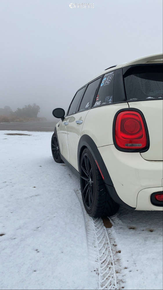 2016 Mini Cooper with 18x8 45 Konig Oversteer and 225/40R18 Nitto Nt555 ...