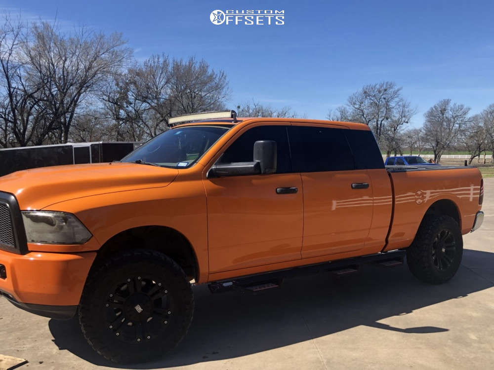 2011 Ram 2500 with 20x10 -18 XD XD778 and 35/12.5R20 Toyo Tires Open ...