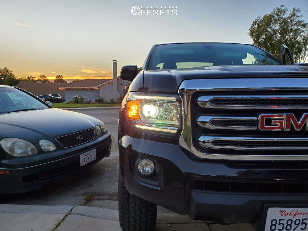 2016 GMC Canyon with 17x8.5 0 Method Mr703 and 285/70R17 Milestar ...