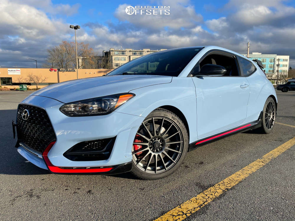 2020 Hyundai Veloster N Wheel Offset Nearly Flush Stock | 1392728 ...